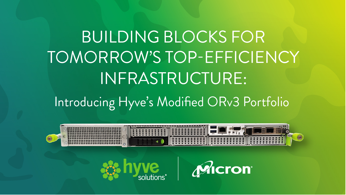 Building Block Strategy – Hyve Solutions